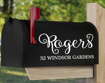 Mailbox stickers | Etsy