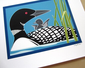 Loon prints | Etsy