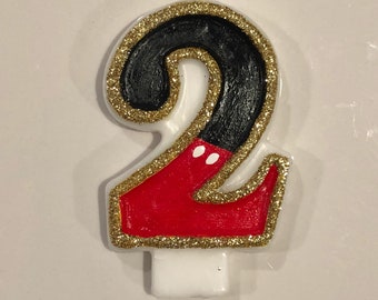 Mickey mouse candle | Etsy