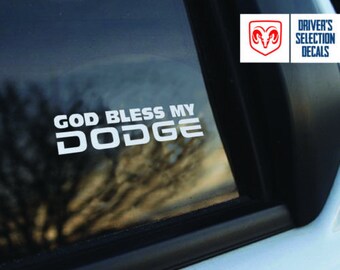 Dodge window sticker | Etsy