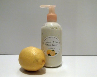 Lemon lotion | Etsy