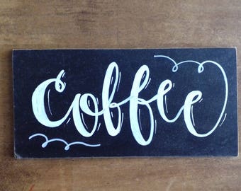 Coffee chalkboard | Etsy