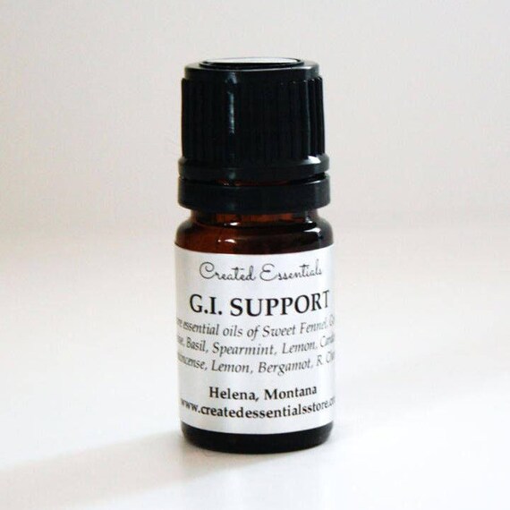 G.I. Support Essential Oil Blend Pure Undiluted Essential