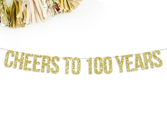 100th birthday | Etsy