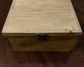 Hand Crafted Wooden Small Box Beautiful Orange