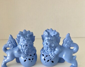 Blue foo dogs | Etsy