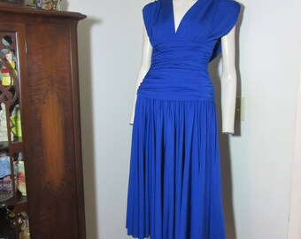 Royal blue dress | Etsy