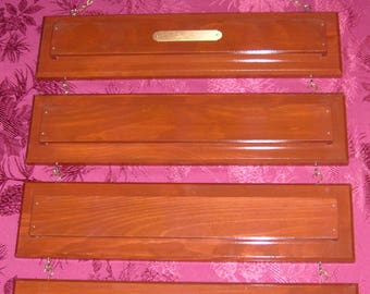 Custom Equestrian Hanging Ribbon Rack 6 ROWS holds up to