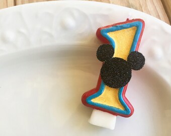 Mickey mouse candle | Etsy