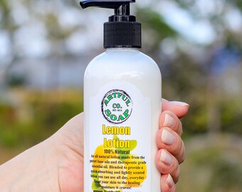 Lemon lotion | Etsy
