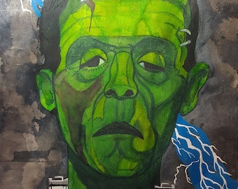 Frankenstein Wrapping Paper/Giftwrap