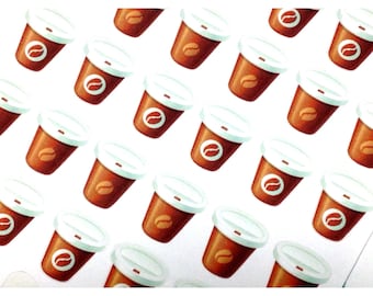 Coffee stickers | Etsy