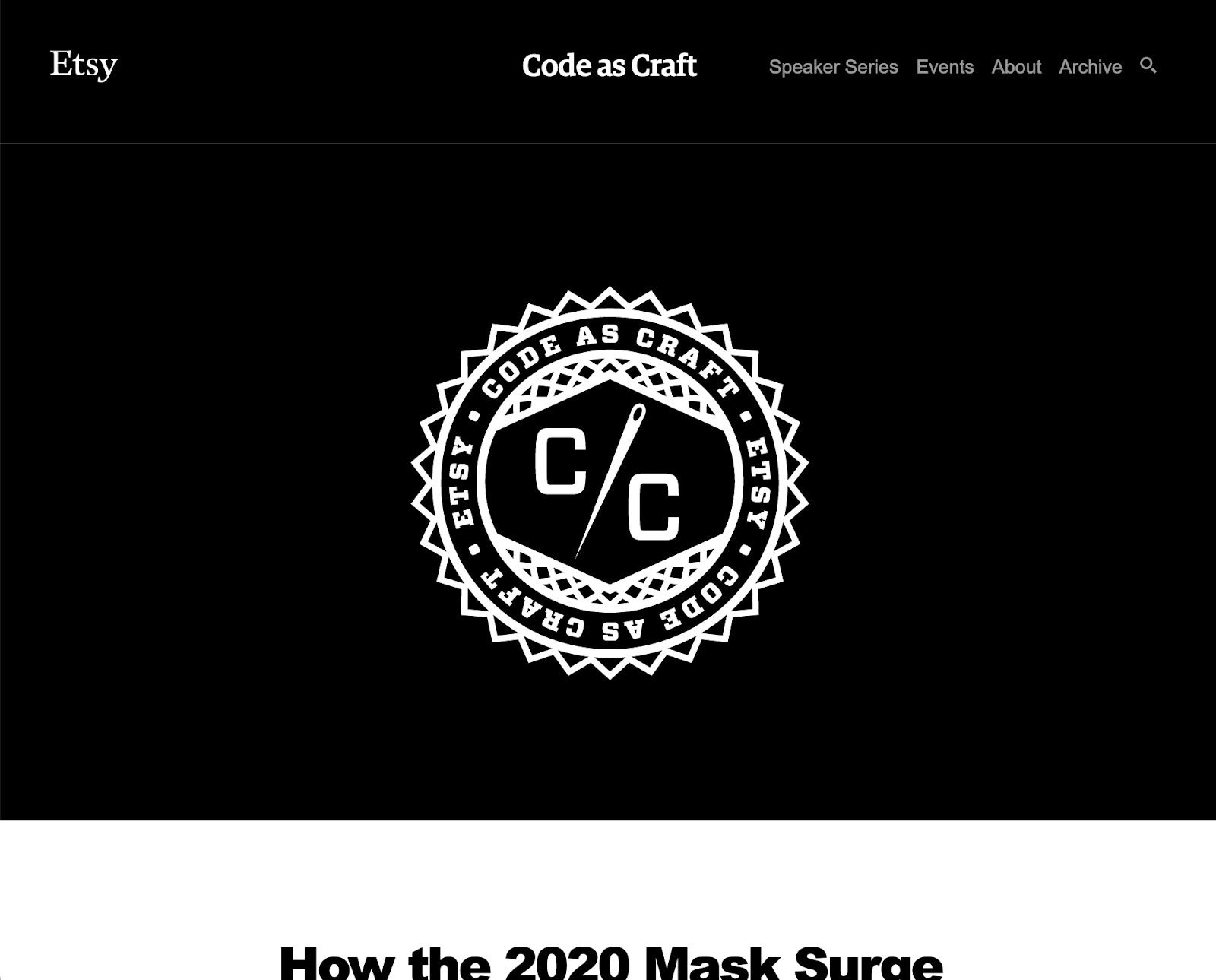 Etsy Engineering | Why We Relaunched Code as Craft