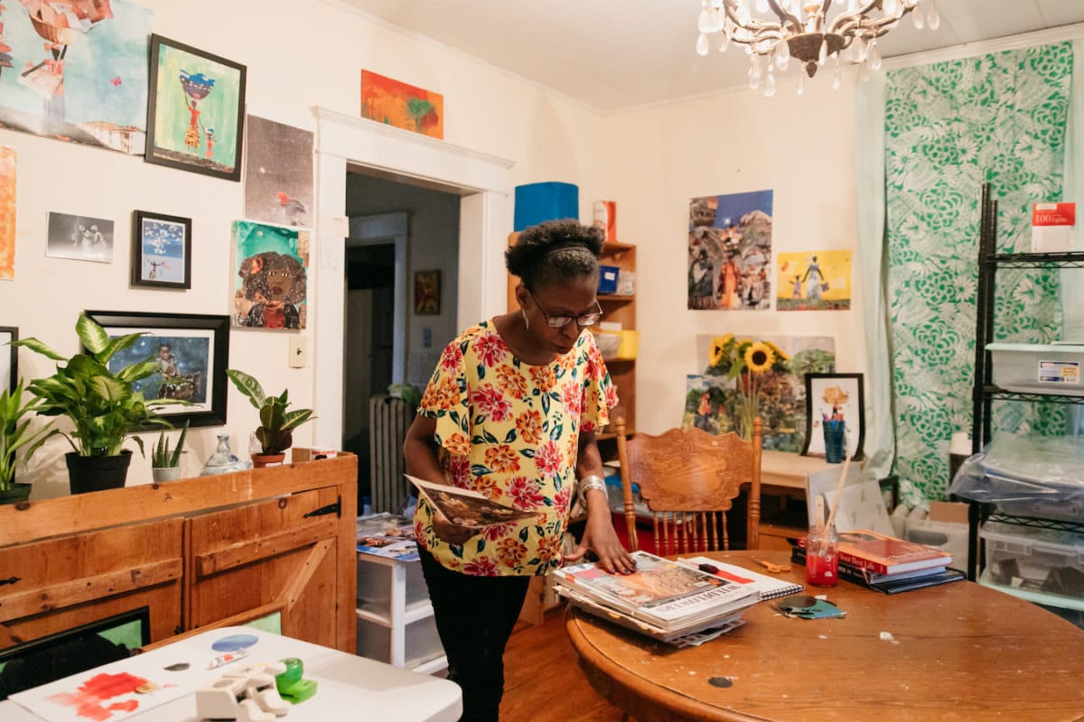 How Collage Artist Mirlande Jean-Gilles is Fueling Representation ...