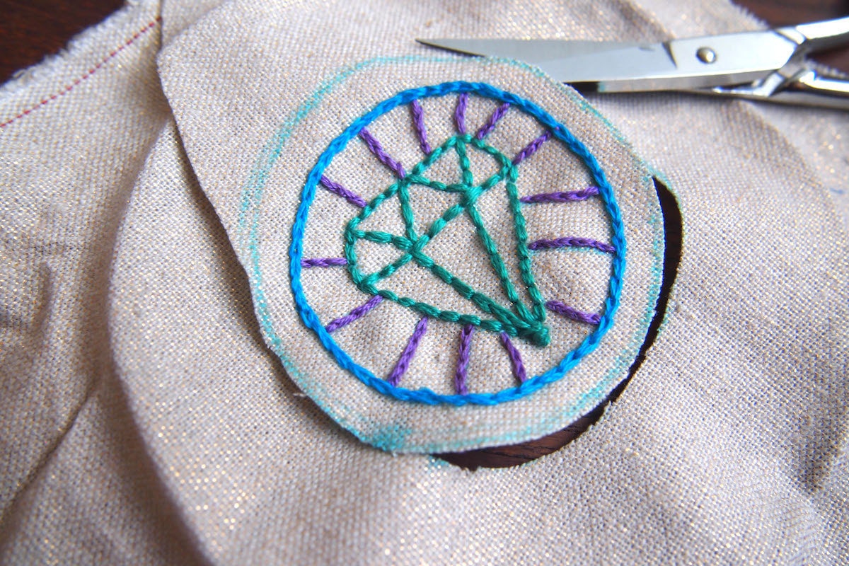 How to Make Embroidered DIY Merit Badges | Etsy