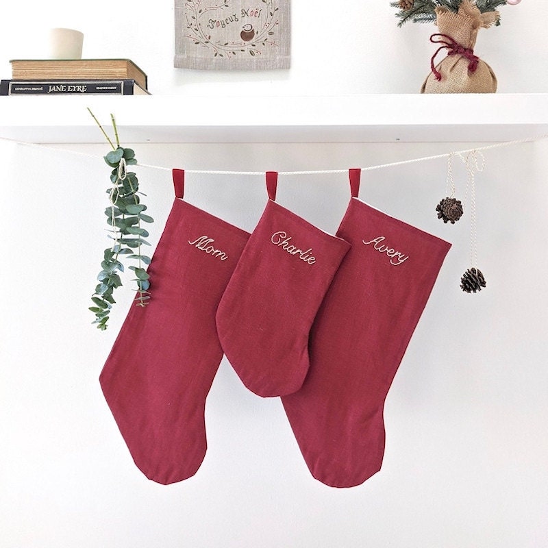 The Best Christmas Stockings for Every Holiday Celebration | Etsy