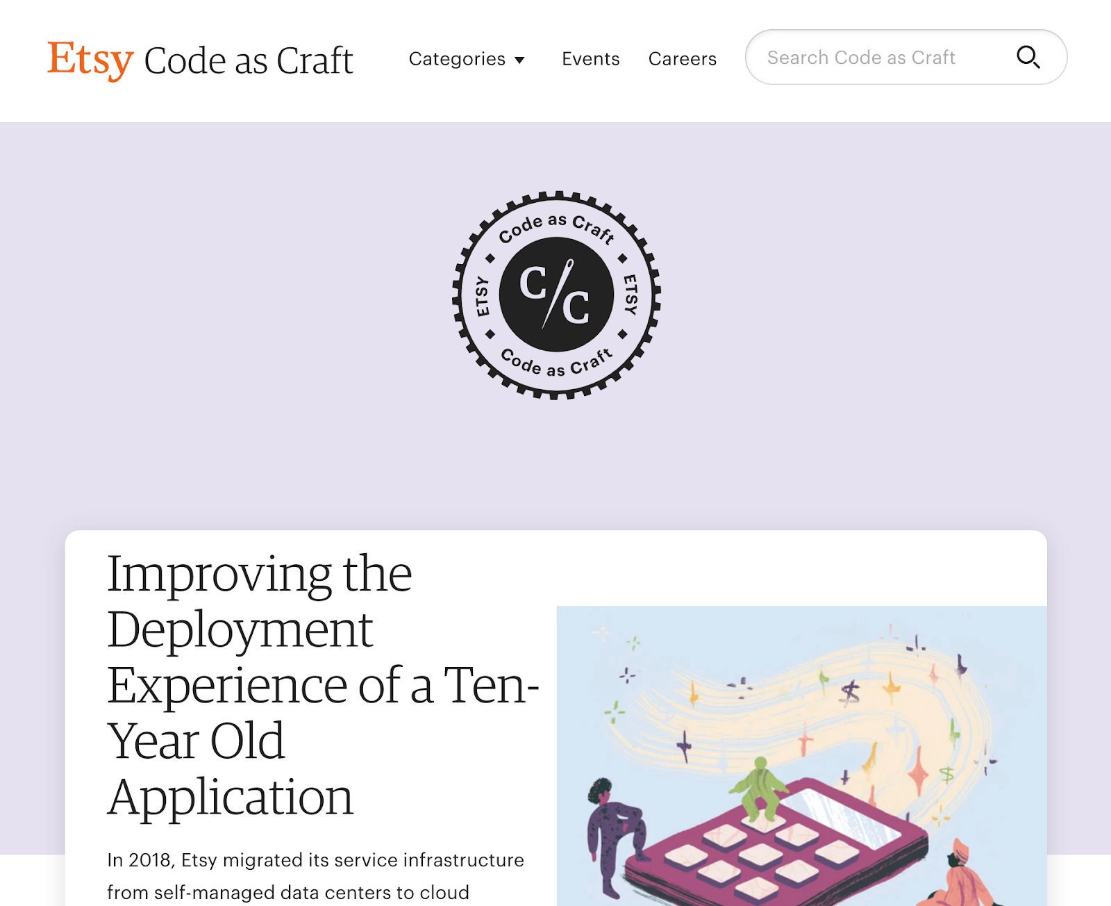 Etsy Engineering | Why We Relaunched Code as Craft