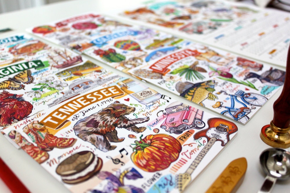 Featured Shop: Lou Paper | Etsy