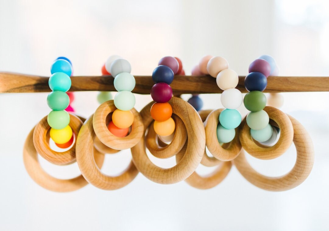 Personalized and Customized Wooden Rattles and Toys from Bannor Kids | Etsy