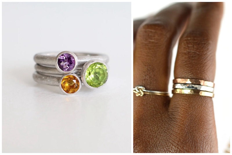 Unique Engagement Rings and Vintage Wedding Rings | Etsy