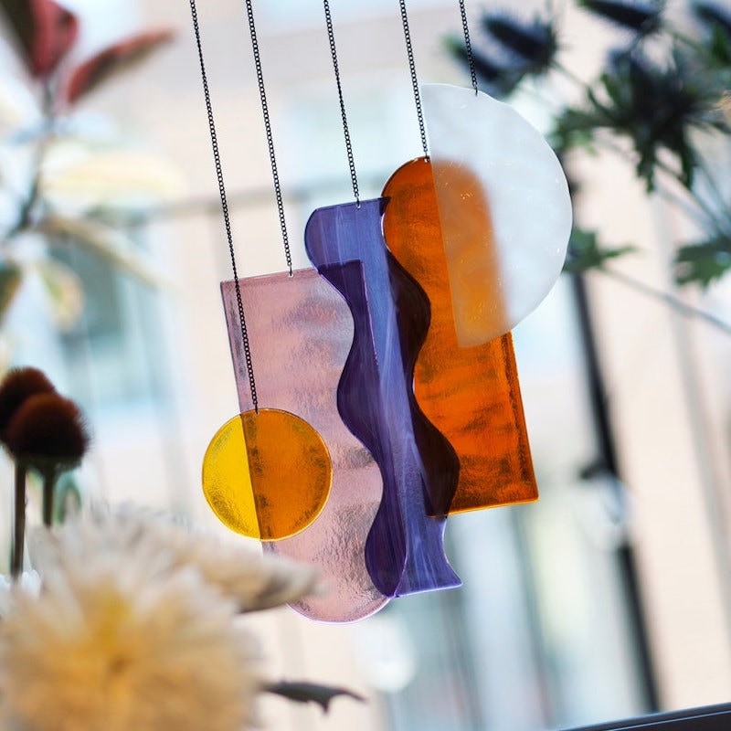 Discover Dazzling Stained Glass Decor from Multiple Shapes | Etsy