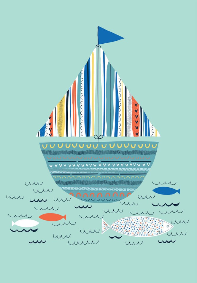 Contemporary Illustrated Stationery and Homewares by Jessica Hogarth | Etsy