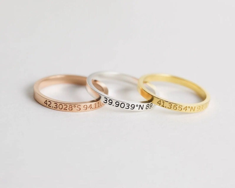 25 Best Wedding Rings: Unique Wedding Ring Styles | Etsy