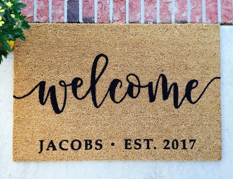 The Best Welcome Mats for All Seasons | Etsy