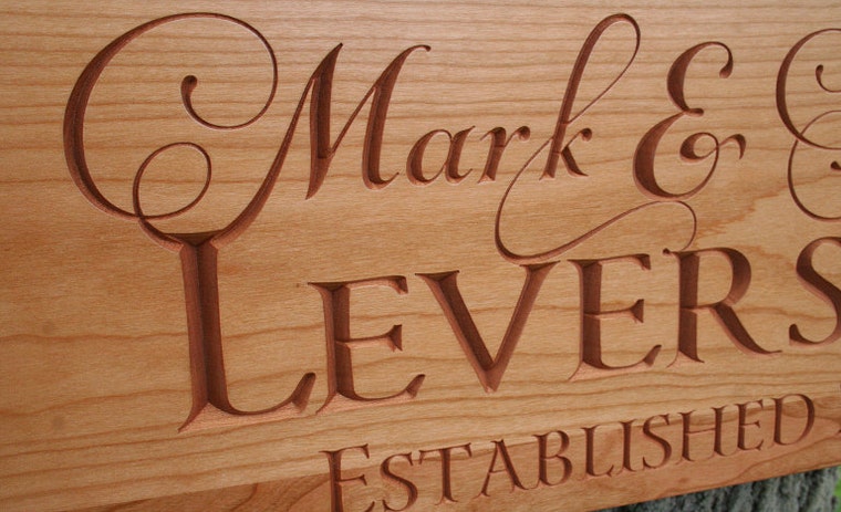 BenchMarkCustomSigns - Etsy