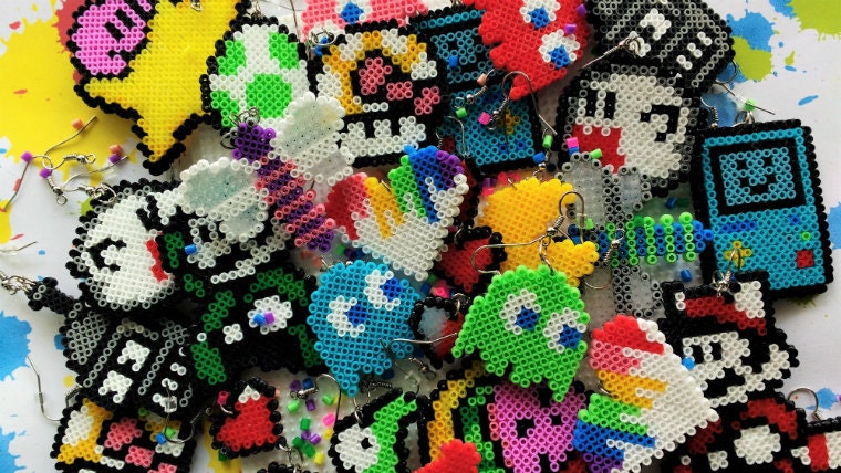 8BitEarrings - Etsy