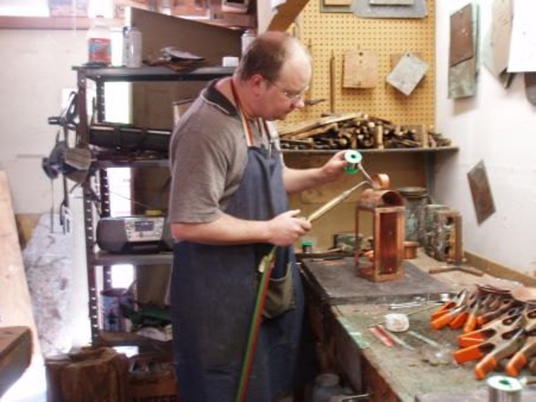 CopperLightingHutton - Etsy