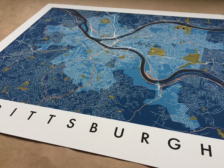 PrettyCityMaps - Etsy