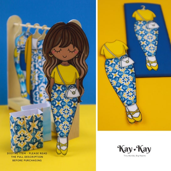 KayKayPaperDolls - Etsy
