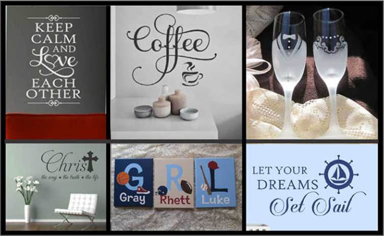 WallsThatTalk - Vinyl Wall Lettering, Wall Quotes, Custom Decals - Etsy