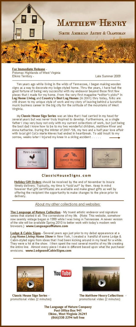 MatthewHenrySigns - Etsy