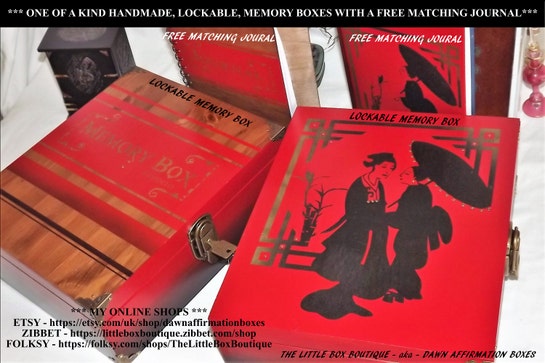 DAWNaffirmationBoxes - Etsy UK