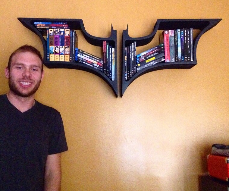 BatmanBookcase - Etsy