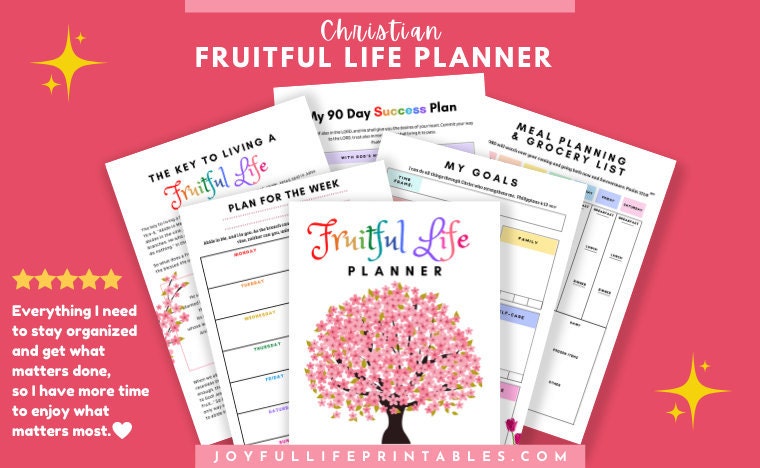 JoyfulLifePrintables - Etsy