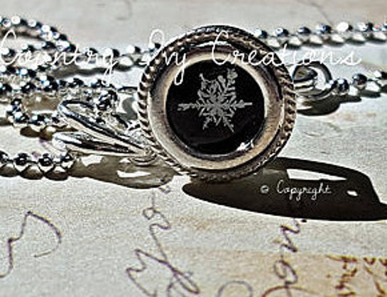 CountryIvyCreations - Real Preserved Snowflake Jewelry & More.... - Etsy