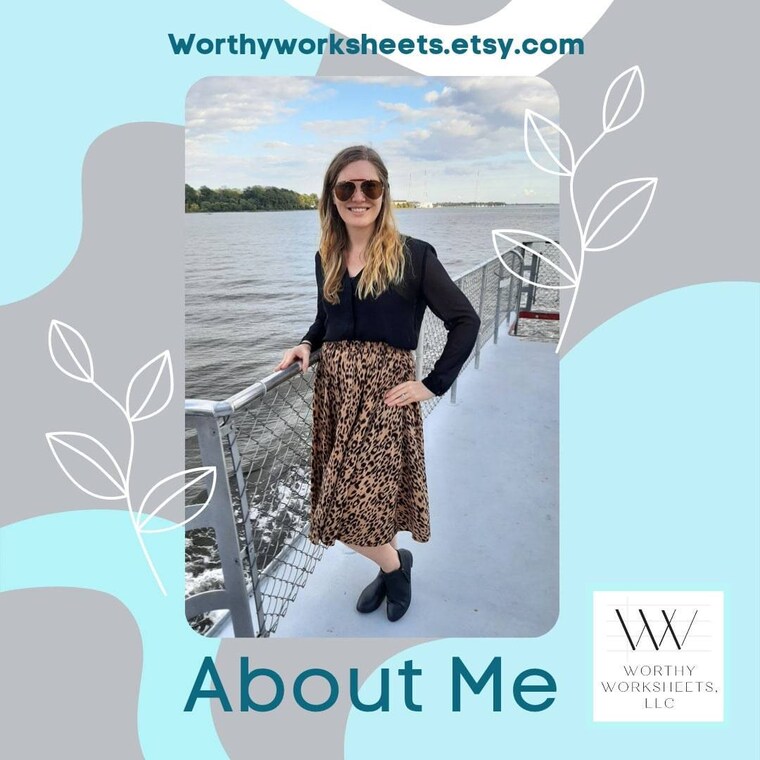 WorthyWorksheets - Etsy