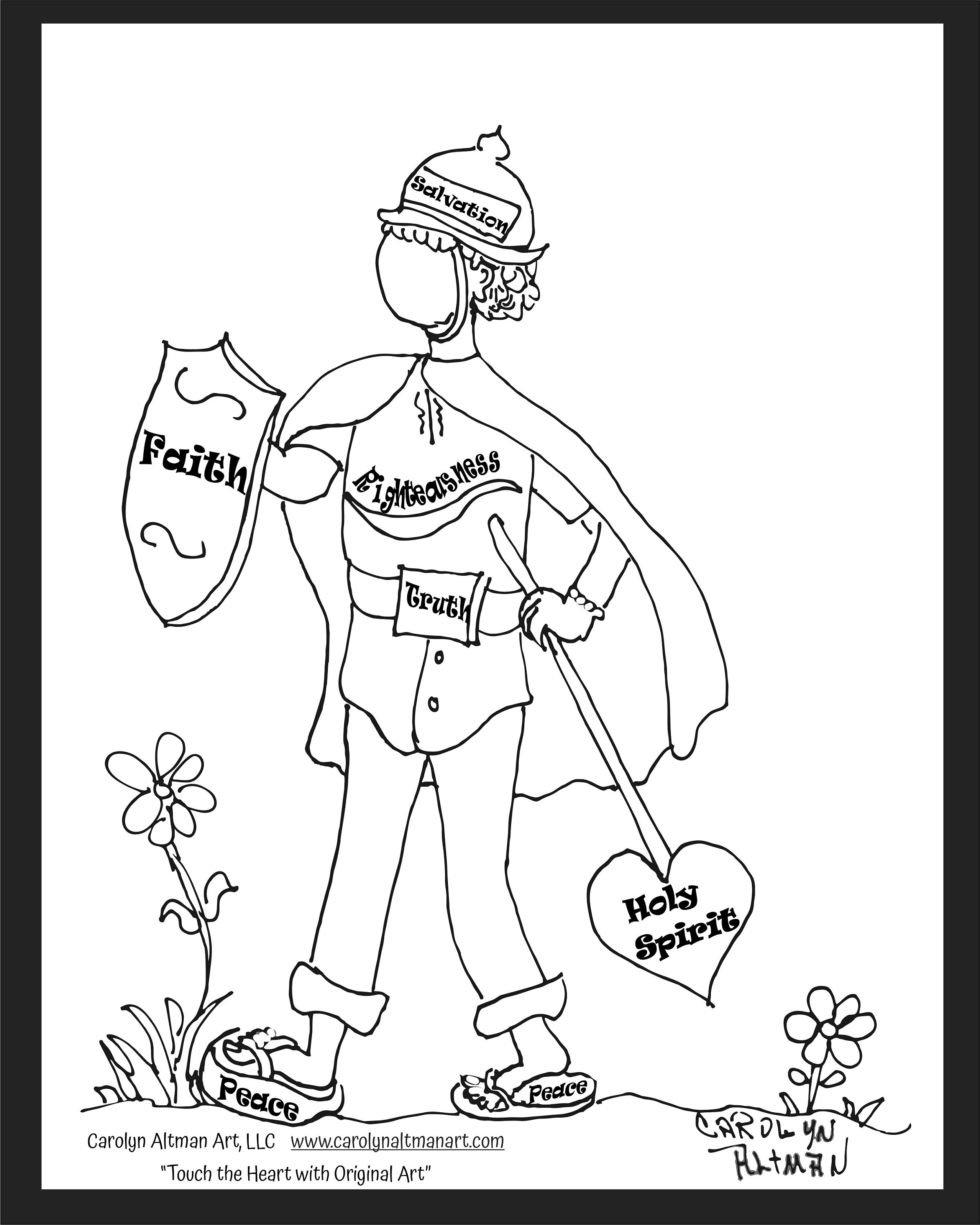 Ephesians 6 1 Coloring Sheets Coloring Pages