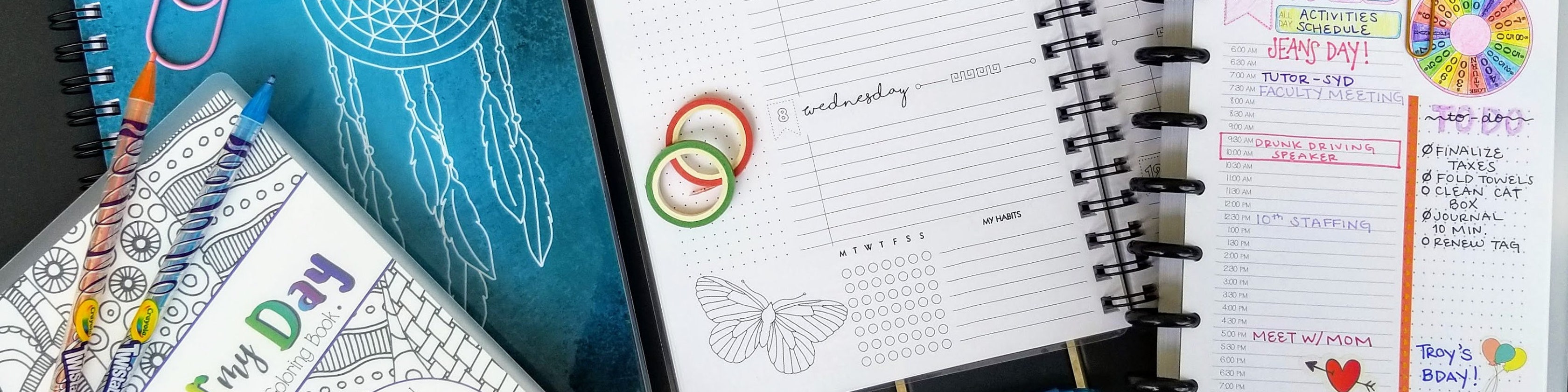 ColorMyDayPlanner - Etsy