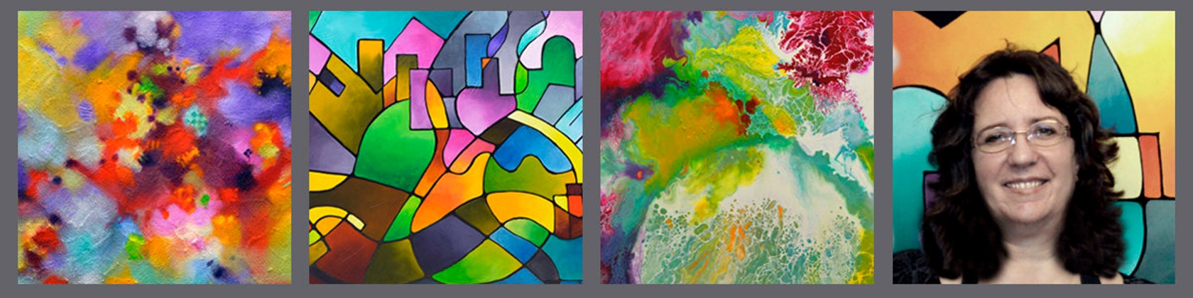 SallyTraceFineArt - Original Abstract Paintings, Paper and Canvas ...