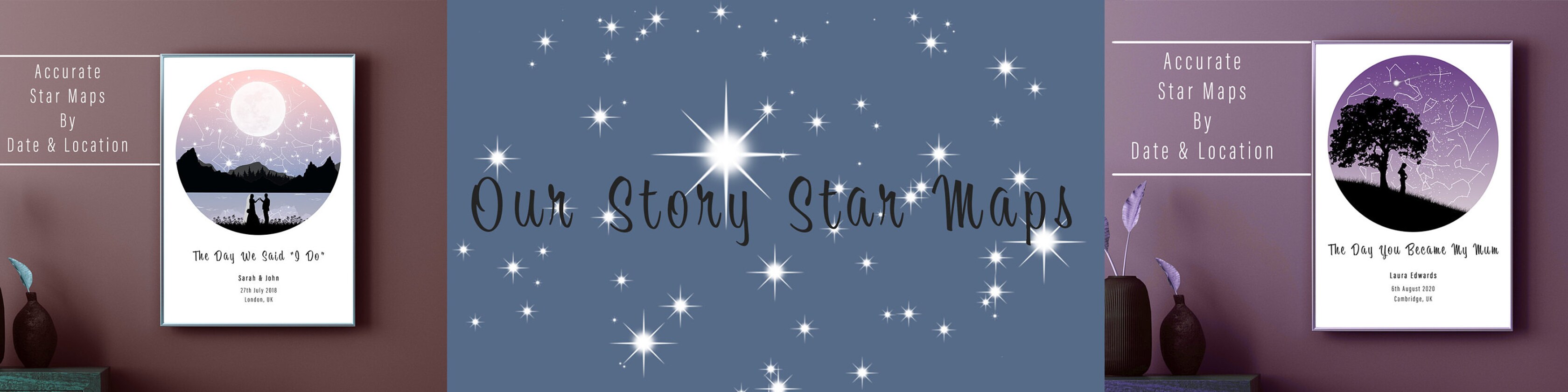 OurStoryStarMaps - Etsy UK