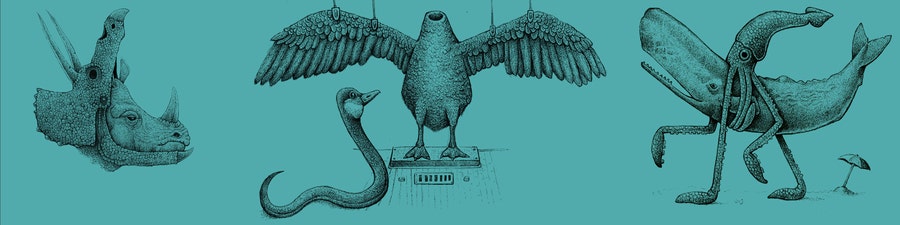 Art Prints and Originals by Tim Andraka by GooseMouthStudio