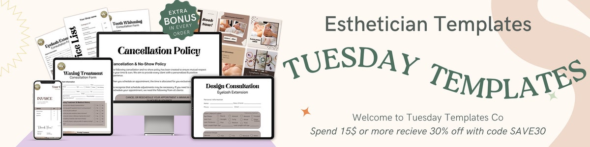 TuesdayTemplatesCo - Etsy