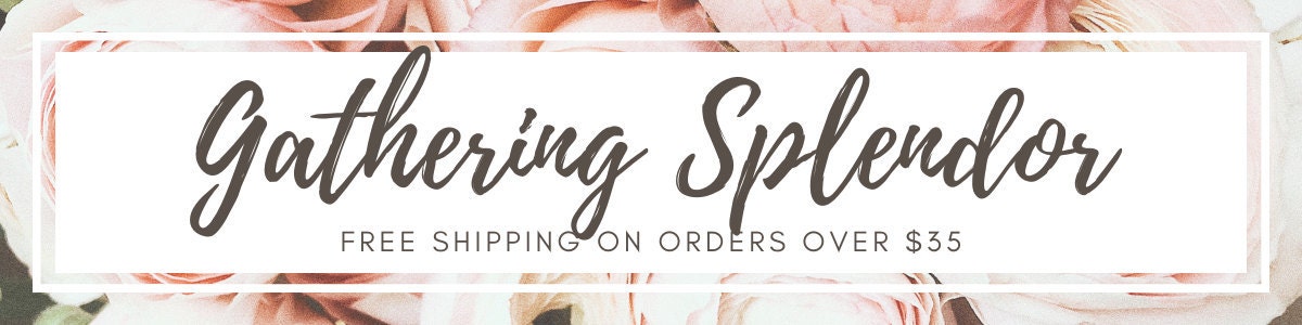 GatheringSplendor - Etsy