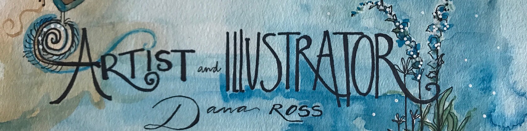 Dana Ross Artist-Illustrator by DanaRossArt on Etsy