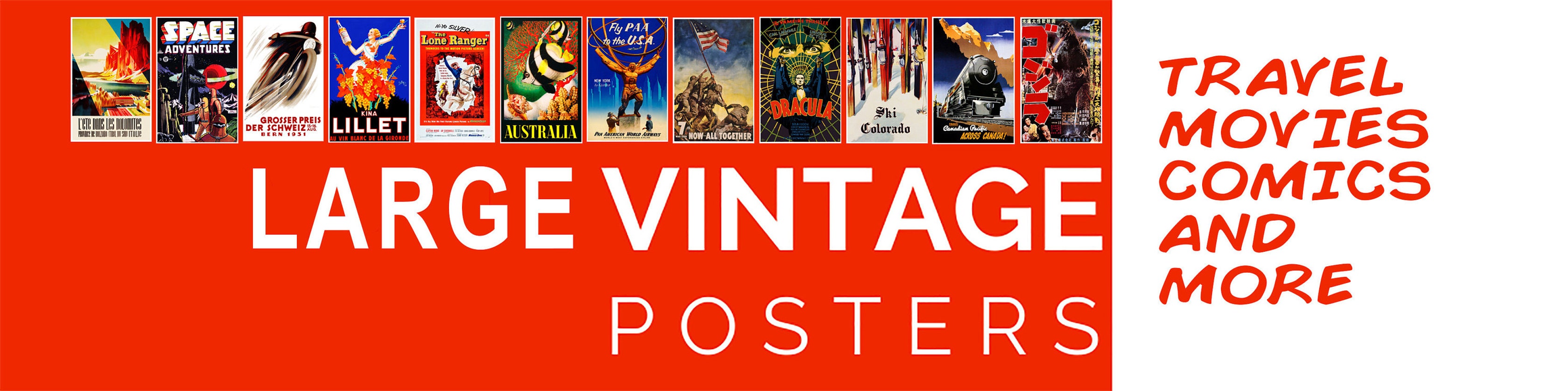 LargeVintagePosters - Etsy