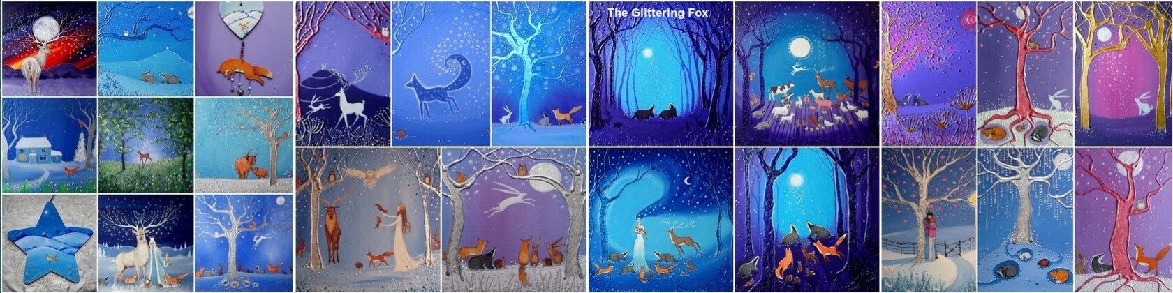 Art by Angie Livingstone B A Hons by TheGlitteringFox on Etsy